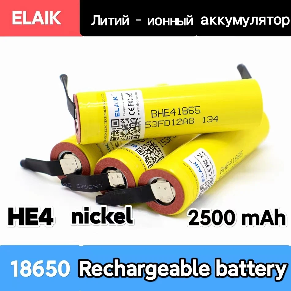 ELAIK-100-Original-18650-he4-3-6V-Battery-2500mAh-20A-35A-high-drain ...