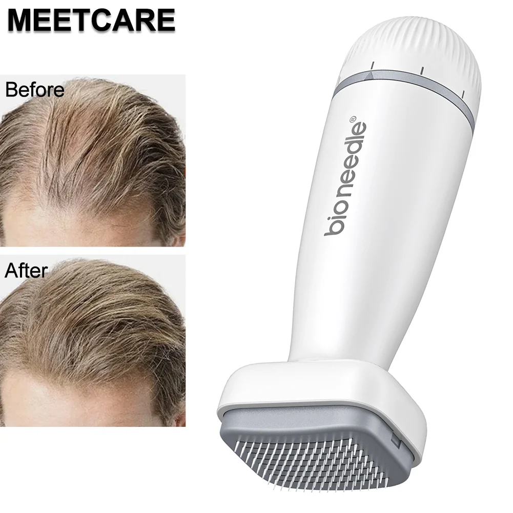 Bio-120pin-Derma-Roller-Stamp-Adjust-Needle-Microneedle-for-Beard-Hair ...