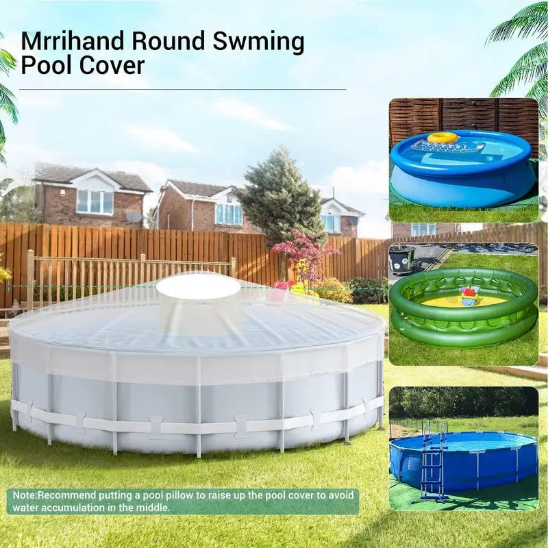 Round-Shaped-Swimming-Pool-Cover-Outdoor-Dust-Cover-For-Inflatable ...