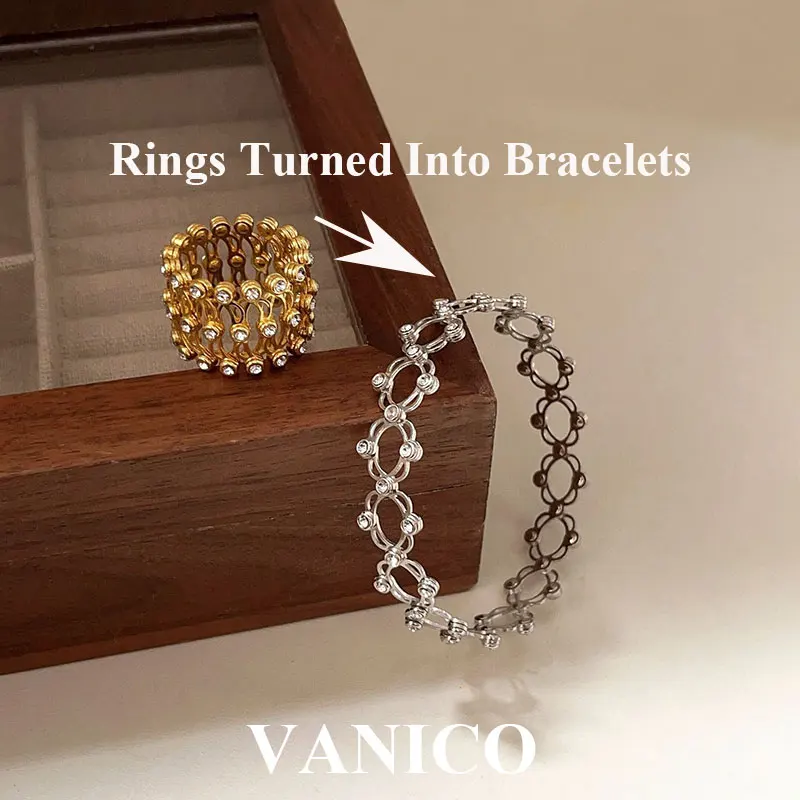 Silver Rings And Bracelets