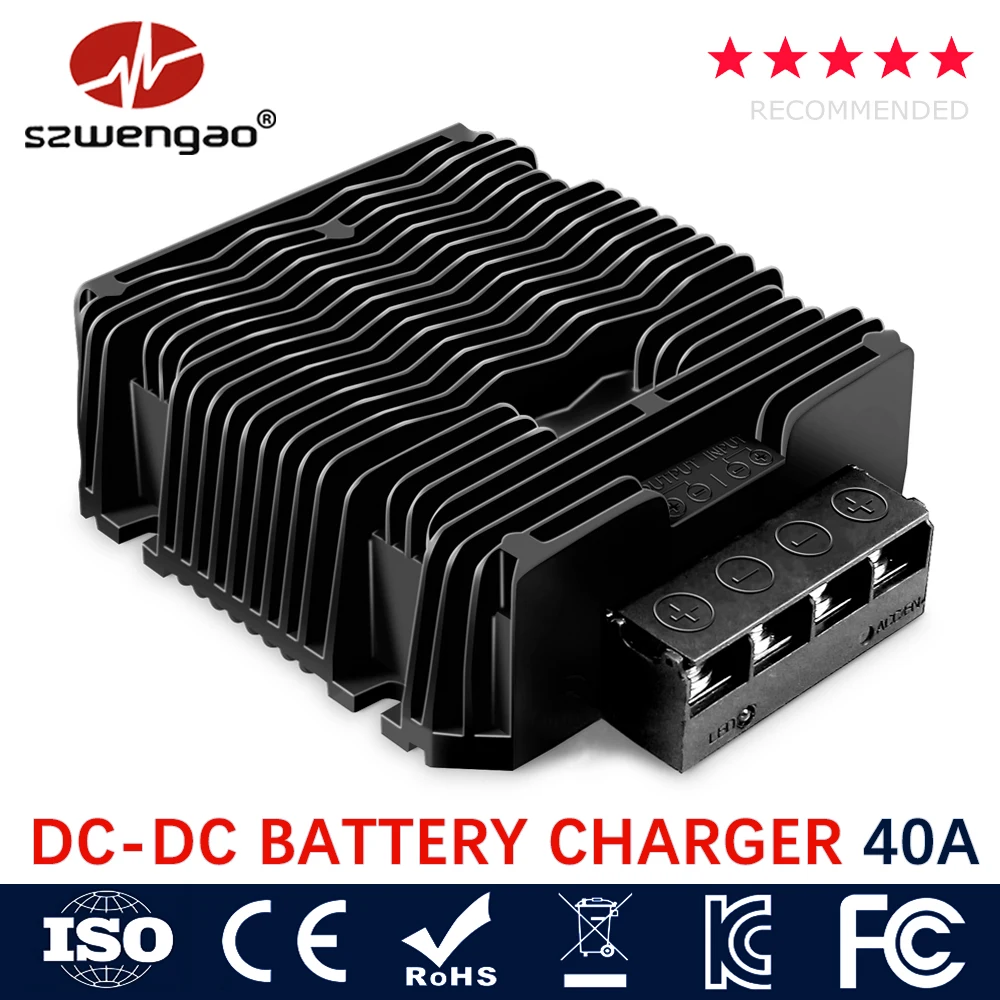 Waterproof-18-60V-Buck-to-12-6V-14-6V-40A-DC-DC-Lifepo4-Lithium-Battery ...
