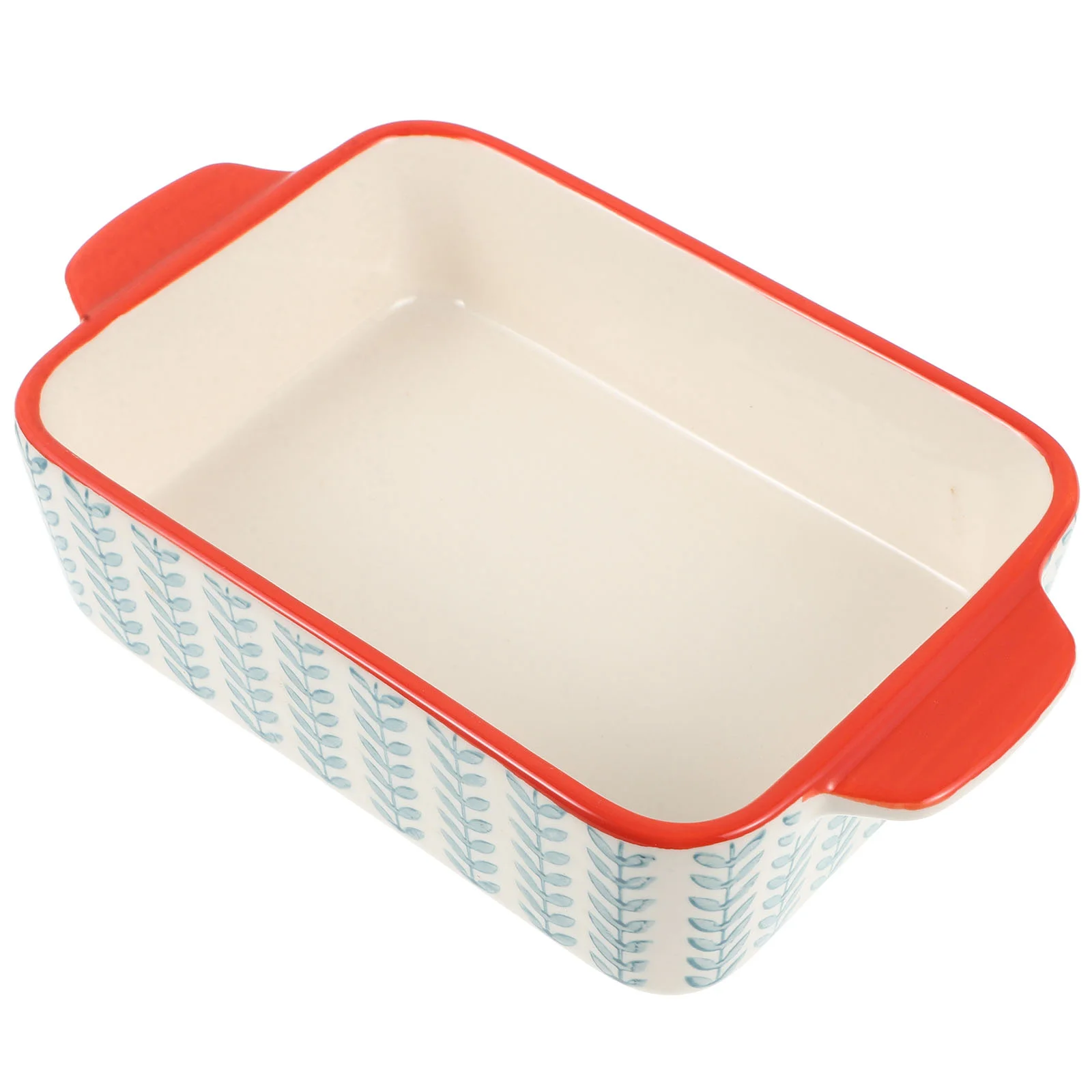 Microwave-Oven-Ceramic-Food-Baking-Tray-Decorative-Roasting-Pan-Storage ...