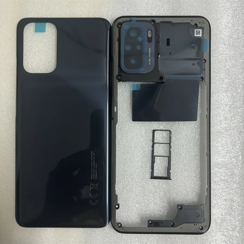 Full-Housing-For-Xiaomi-Redmi-Note-10S-Back-Battery-Cover-Rear-Case ...