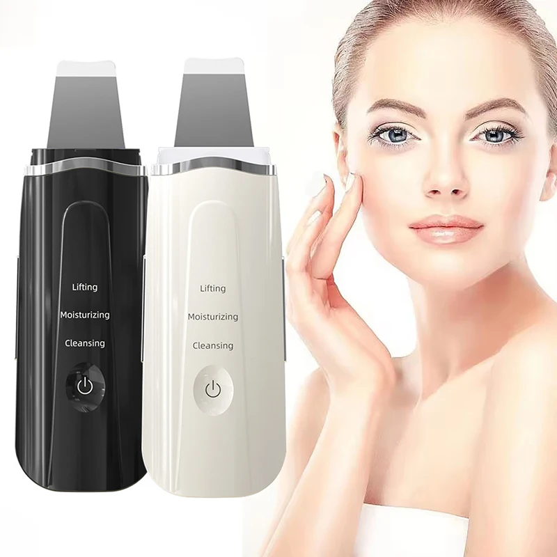 Ultrasonic-Skin-Scrubber-Acne-Blackhead-Remover-Shovel-Face-Spatula ...