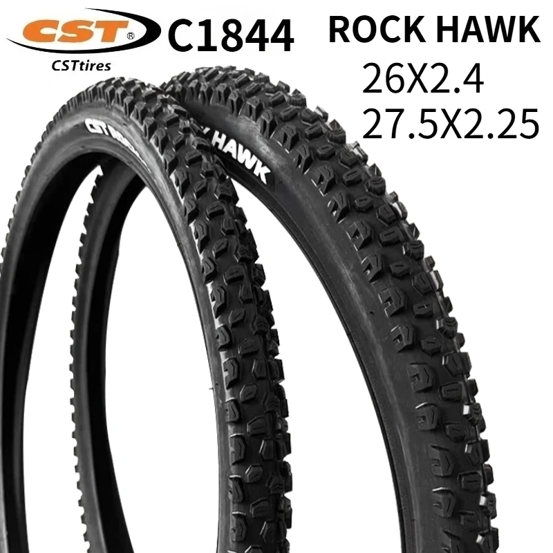 CST ROCK HAWK mountain bike tire C1844 steel wire 26X2.40 27.5X2.25 MTB ...