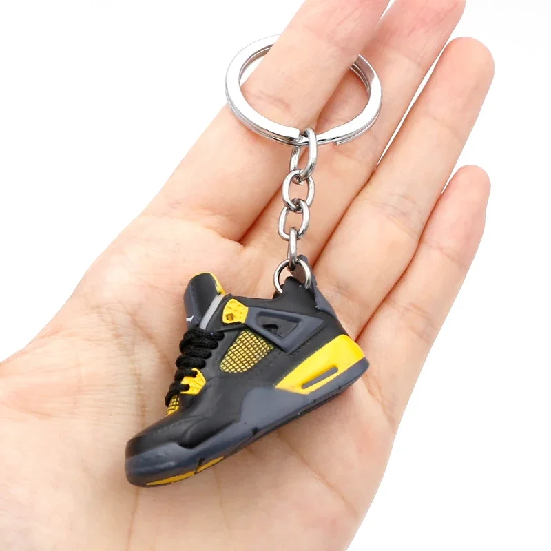 2024-new-3D-Basketball-Shoes-Keychain-Simulation-Fun-Sneakers-Keyring ...
