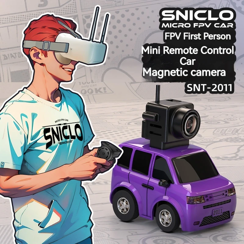 SNICLO-2011-FPV-RC-Car-With-Goggles-Micro-Rc-Desk-Race-Table-Car-Remote ...