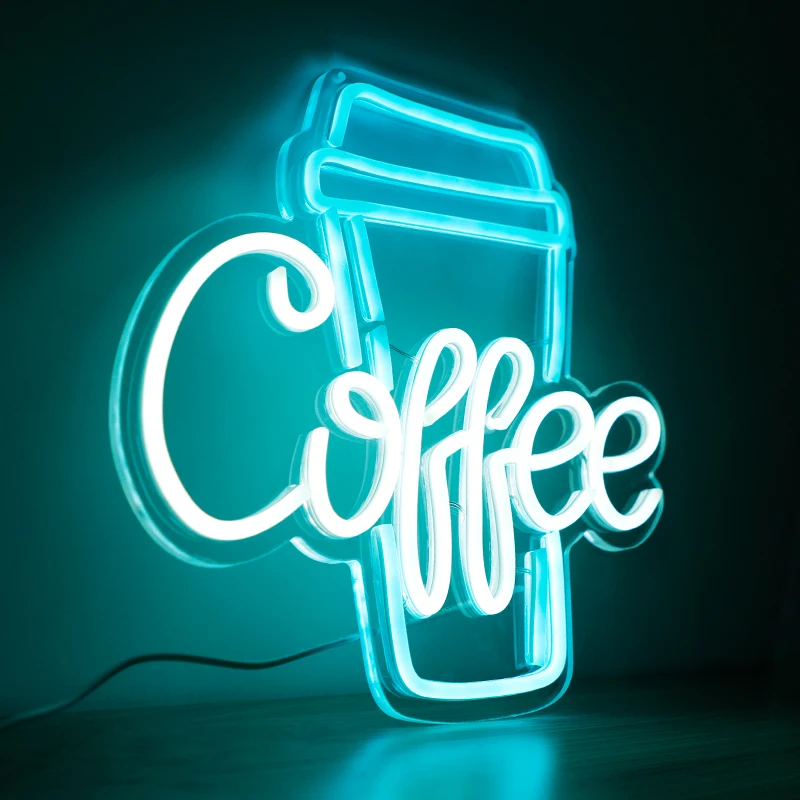 Coffee-Neon-Sign-LED-Word-Neon-Lights-for-Cafe-Bar-Resturant-USB-Letter ...