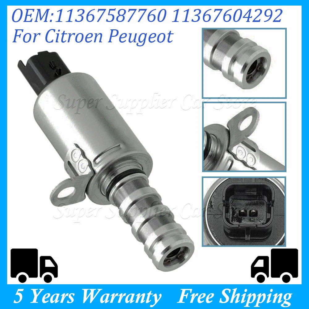 For-Citroen-Peugeot-1-6-THP-1Pc-Variable-Valve-Timing-Control-Solenoid ...