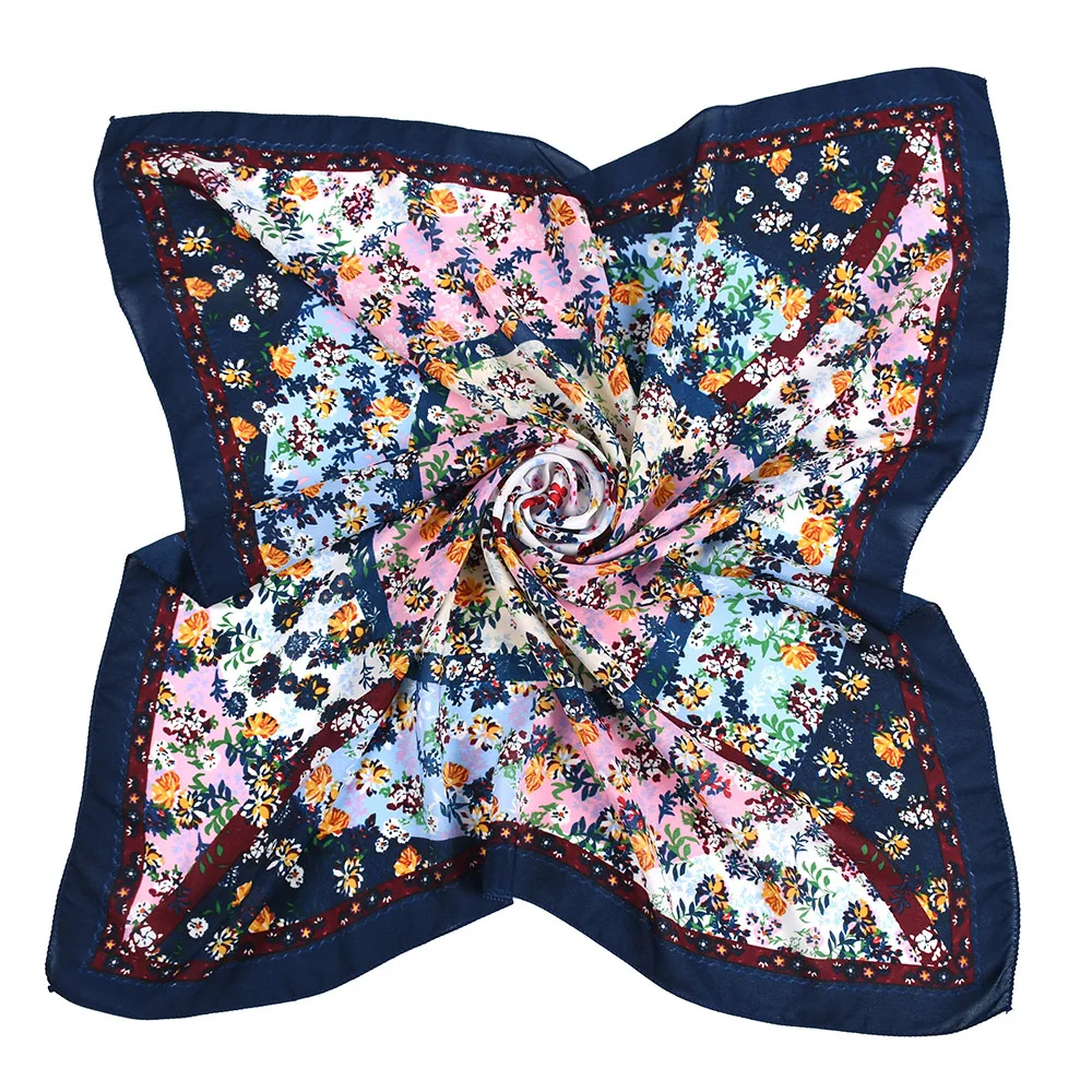 Russian Scarf Handkerchief Women Ethnic Retro Colorful Floral Pattern ...