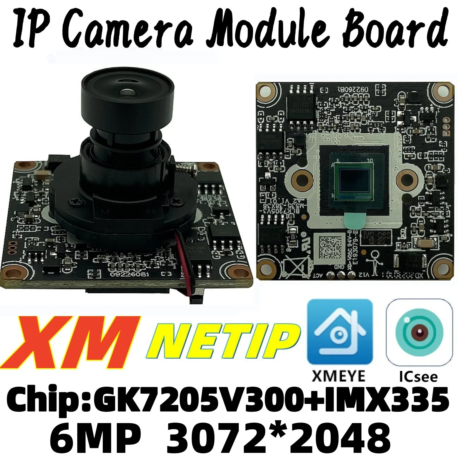 IMX335-GK7205V300-6MP-3072-2048-IP-Camera-Module-Board-IRCut-M12-Lens-Low-illumination-Onvif ...