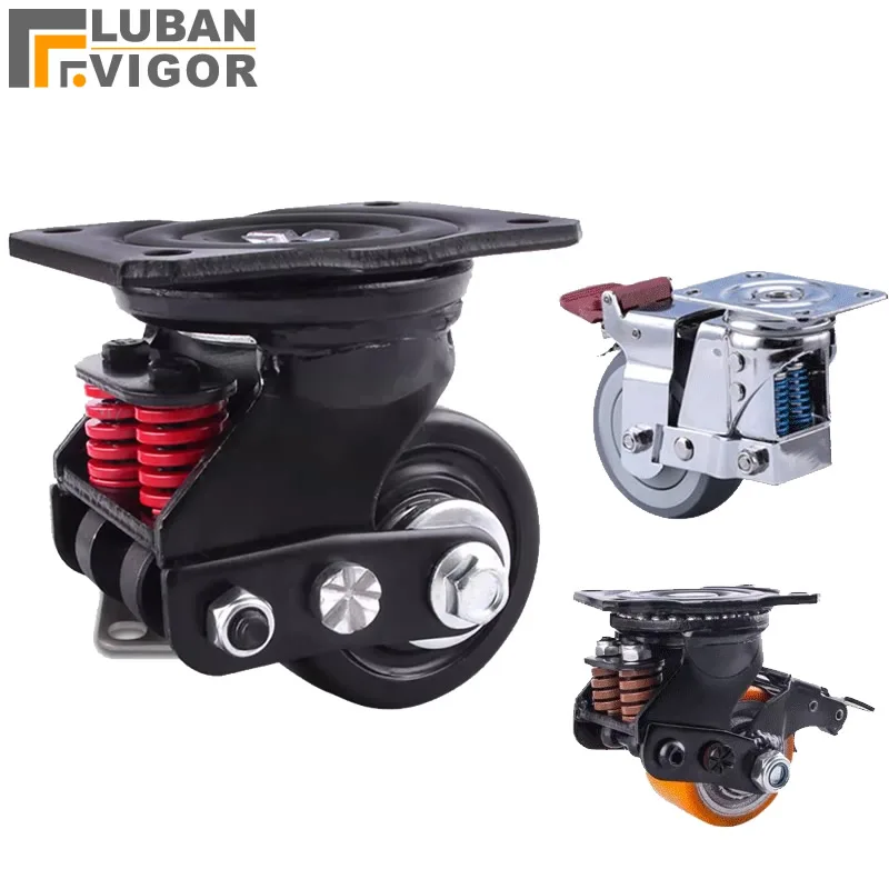 3inch-Silent-damping-universal-wheel-with-spring-wheel-anti-seismic ...