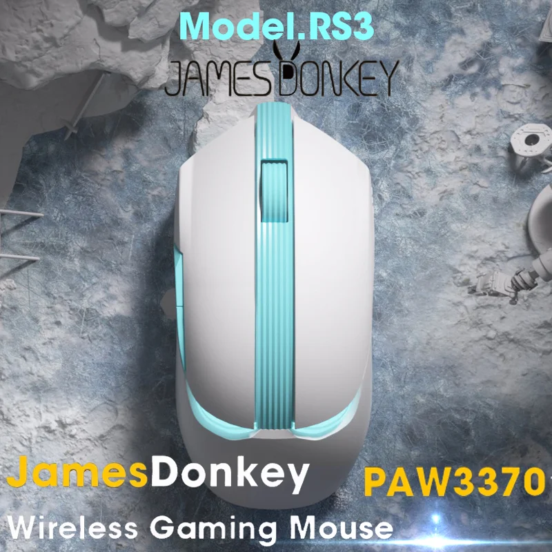 Jamesdonkey-RS3-Wireless-Three-Mode-Mouse-Bluetooth-2-4g-Wired-Usb-Game ...