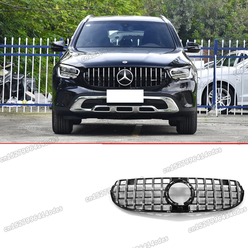 Car Front Grille Net Trims Styling For Mercedes Benz Glc 200 300 350 ...