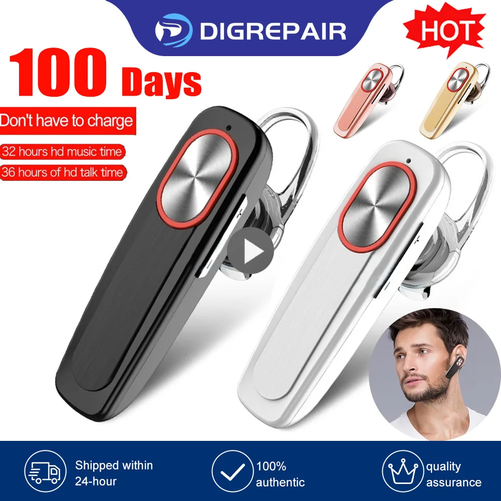 L9 Business Bluetooth 4.1 Earphone Wireless Stereo Headset With ...