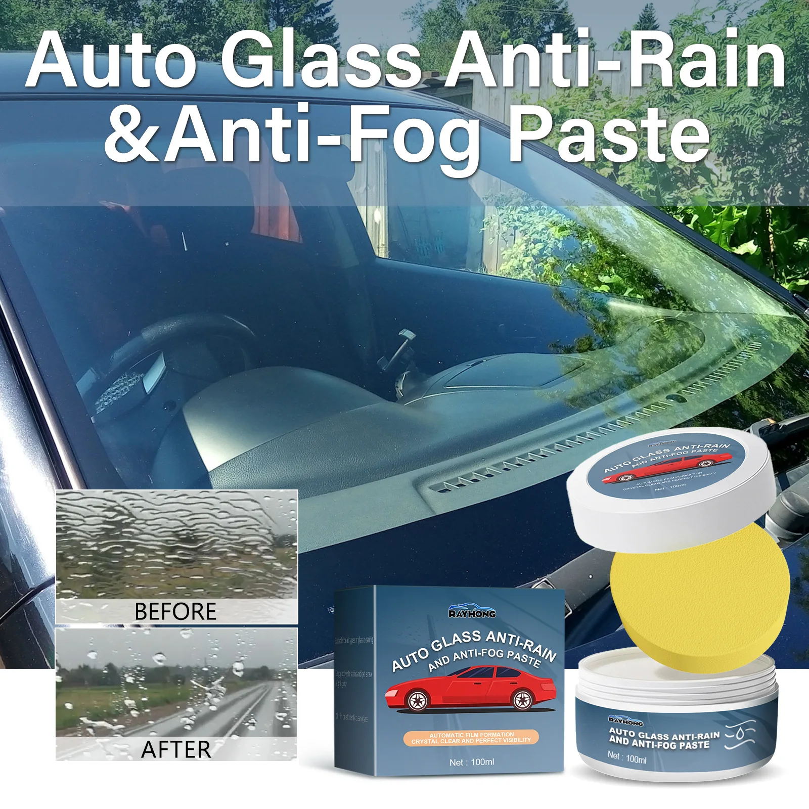 Car-Windshield-Window-Rainproof-and-Defogging-Glass-Oil-Film-Cleaning ...