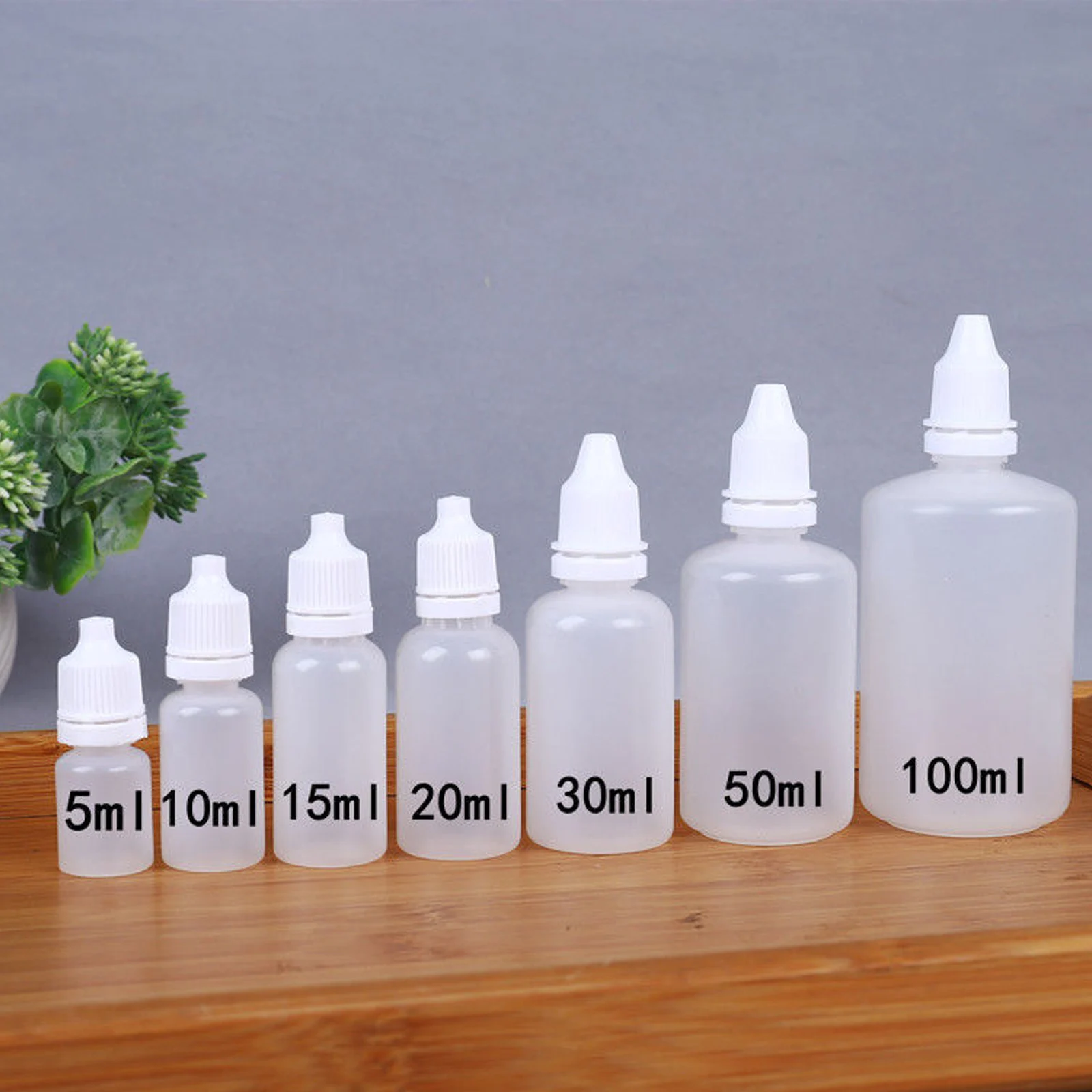 5PCS-5ML-10ML-15ML-20ML-30ML-50ML-Empty-Plastic-Squeezable-Dropper ...