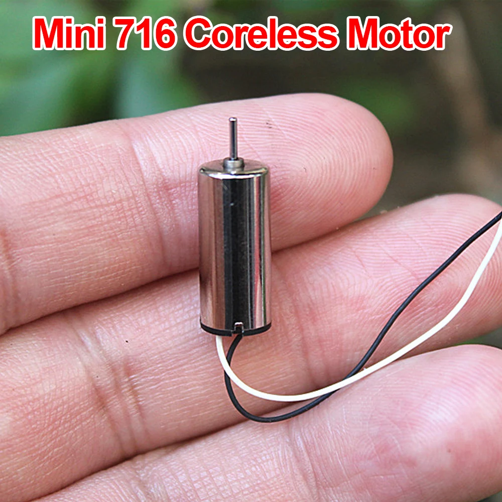 2PCS-Mini-716-Coreless-Motor-DC-3-7V-40000RPM-High-Speed-NdFeB-Strong ...