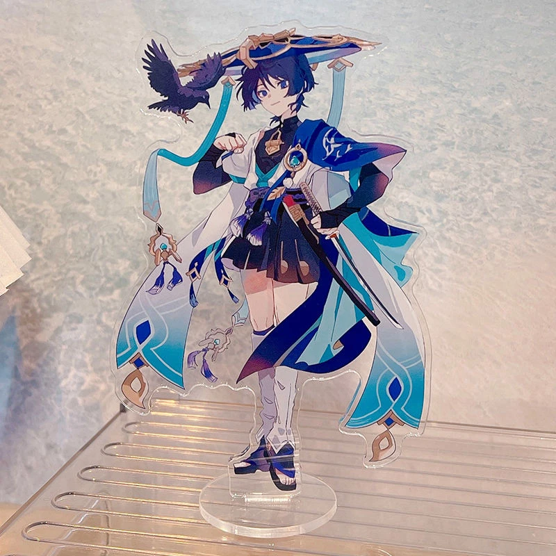 Anime Genshin Impact Figure The Wanderer Scaramouche Acrylic Stand ...