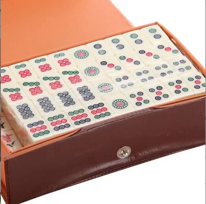 mahjong board games Set Chinese Mah Mini Jongg Traditional Tiles ...