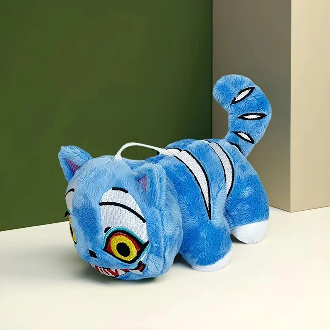 New Demon Hunters Tiger Plush Toy Demon Hunters Kpop Cute Toy Blue ...