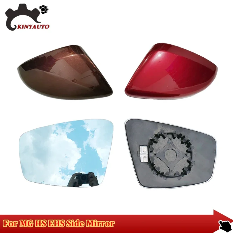 For-MG-HS-EHS-Pilot-Side-External-Rearview-Mirror-Assy-Lens-Glass-Turn ...