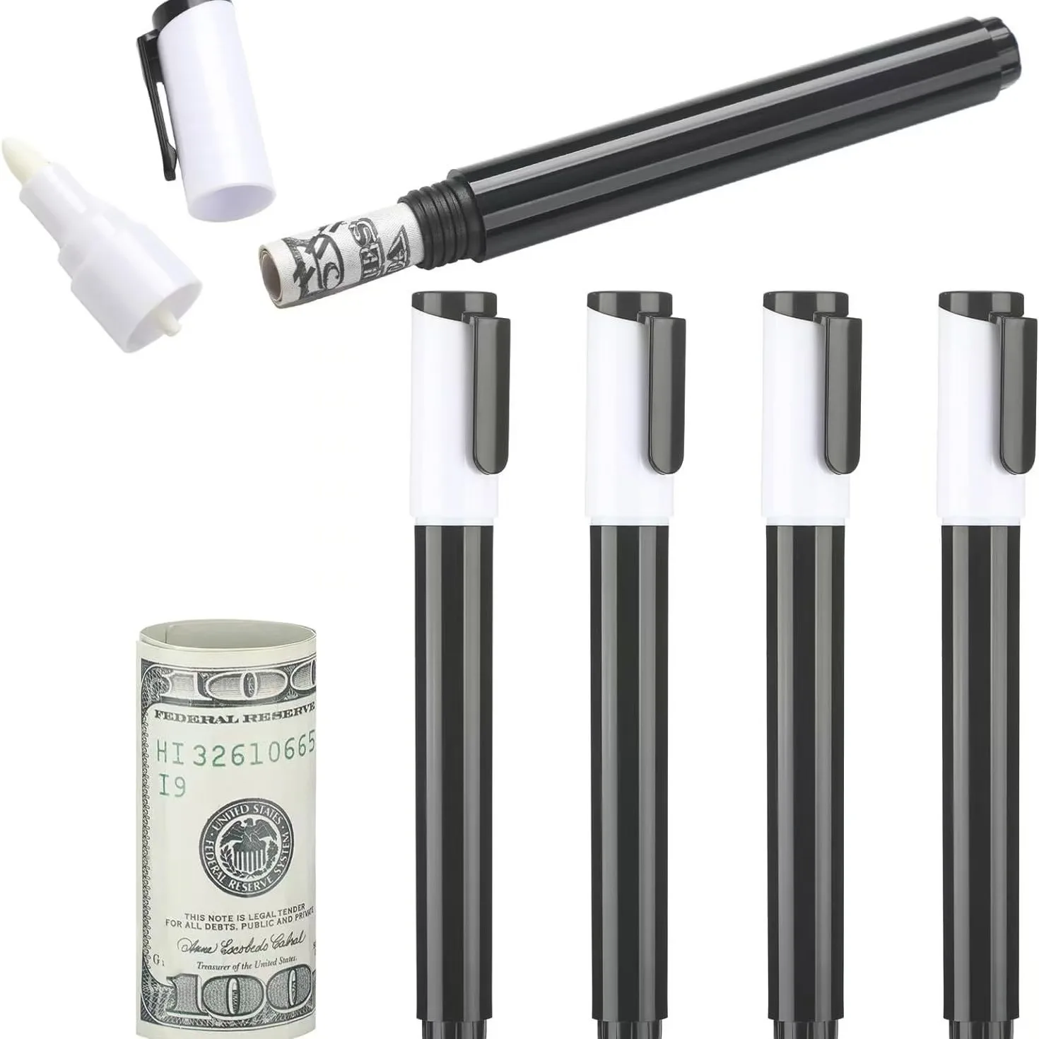 2024-Creative-Fake-Black-Marker-Pen-Hidden-Compartment-Sight-Diversion ...