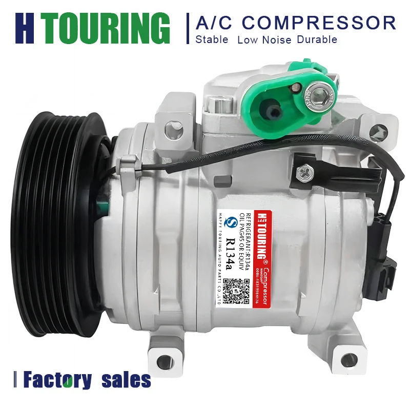 For Kia Picanto 2013 Ac Compressor Air Conditioning Kia Picanto 1.0 12v G3la HS-09 97701-XXXXX ...