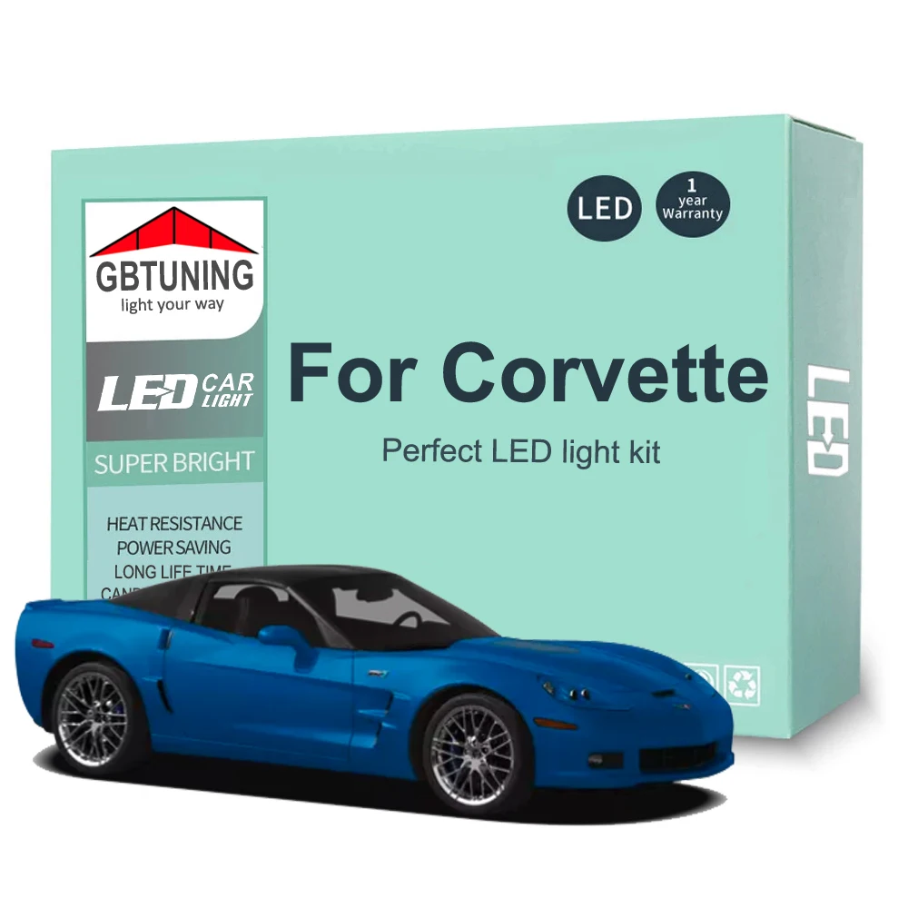 Canbus-LED-Interior-Light-Bulb-Kit-For-Chevrolet-Chevy-Corvette-C4-C5 ...