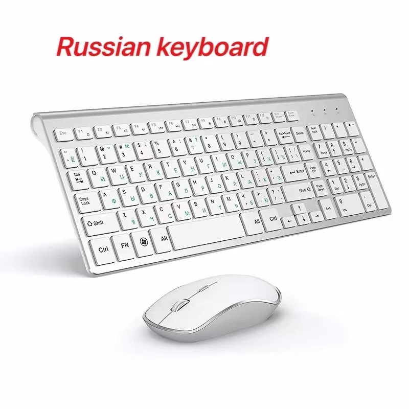 Russian-layout-2-4G-Wireless-Keyboard-Mouse-set-USB-Portable-slim ...
