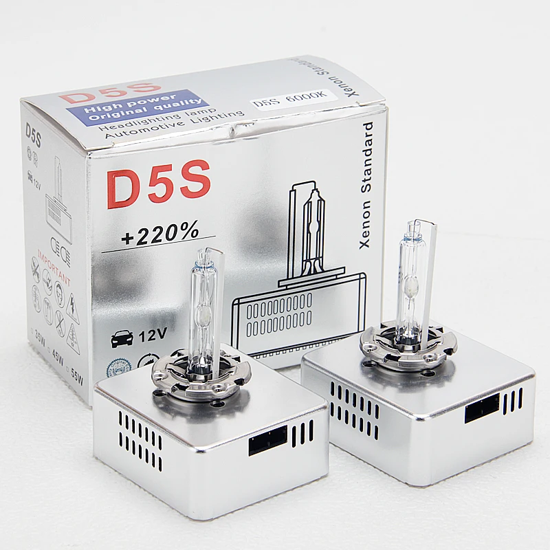 High-bright-XENON-D5S-bulb-D5S-4300K-6000K-8000K-25W-12V-Xenon-HID-Bulb ...