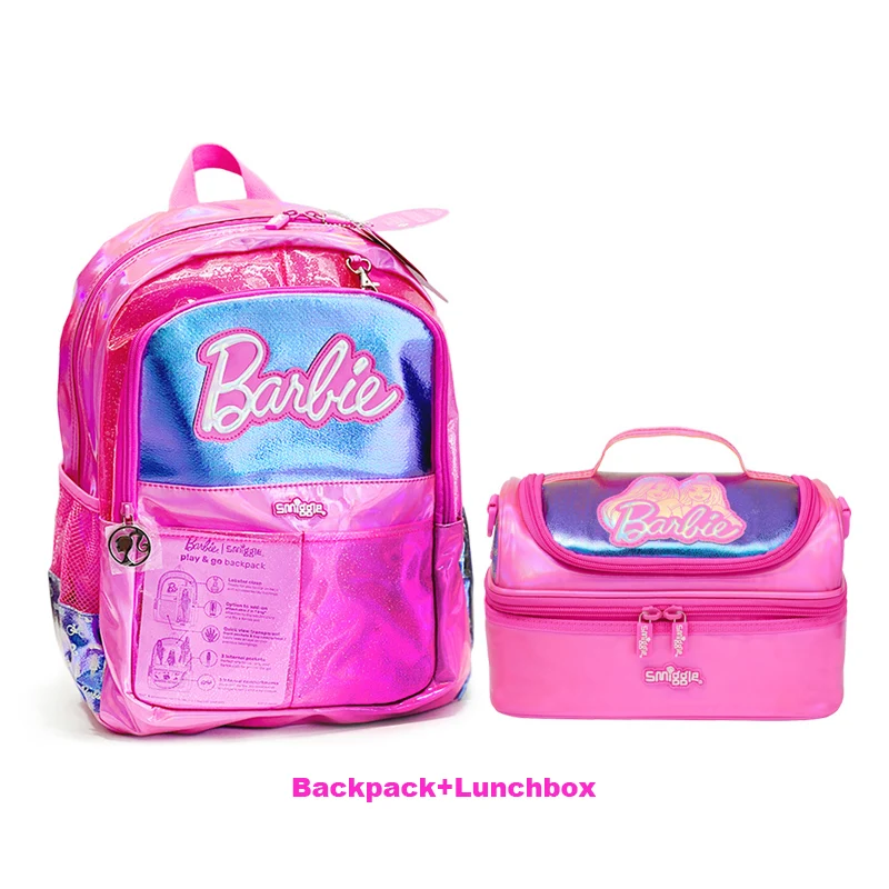 Barbie Smiggle Backpack for Children,Barbie Princess Wheel Schoolbag ...
