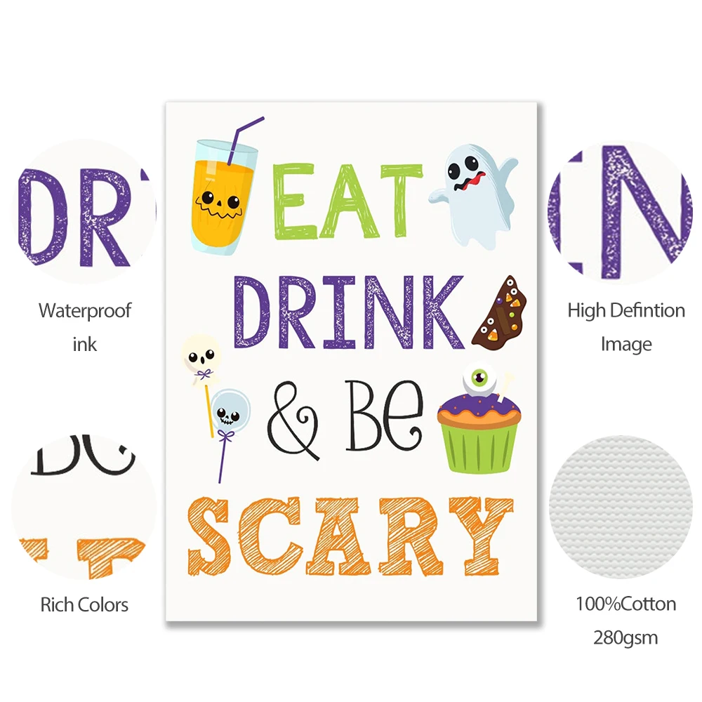Scary Halloween Signs Printable