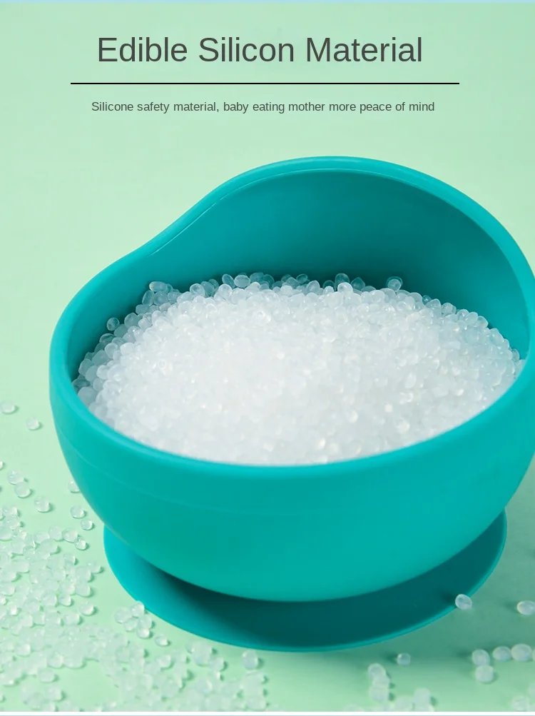 ASSIETTE - PLATEAU REPAS,Spoon fork 2--Bol D'alimentation En Silicone ...