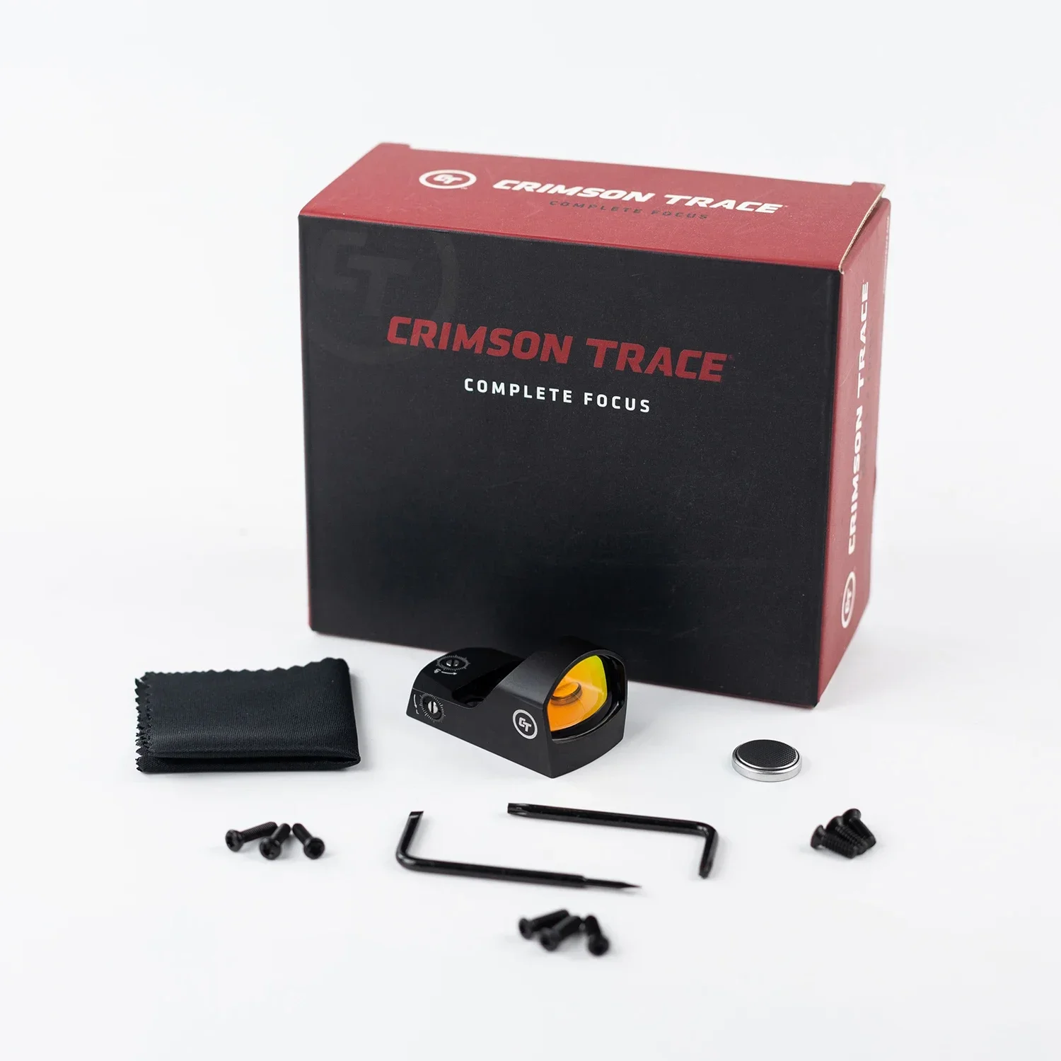 CRIMSON-TRACE-red-dot-sight-Compact-Open-Reflex-Pistol-glock-scope-with ...