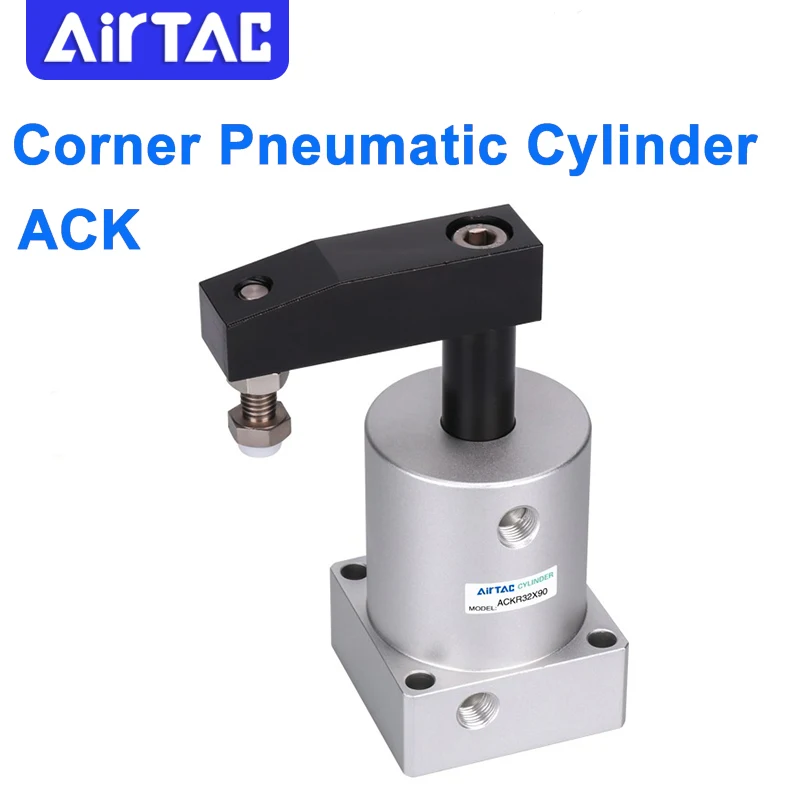 AirTAC Corner Pneumatic Cylinder ACK-L/R-25/32/40/50/65-90/180 Left ...