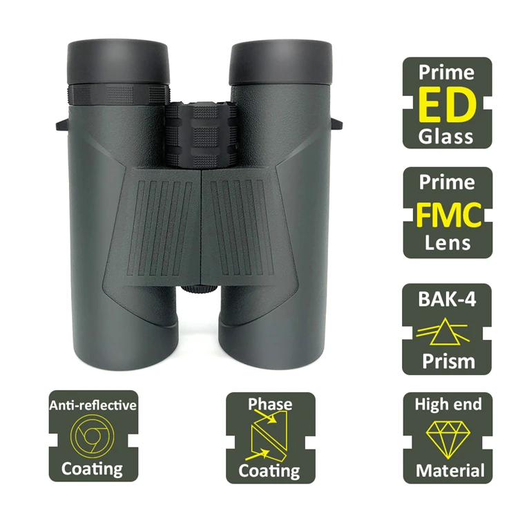 10x42 Binoculares ED Glass Long Range Night Vision Binoculars - buy at ...