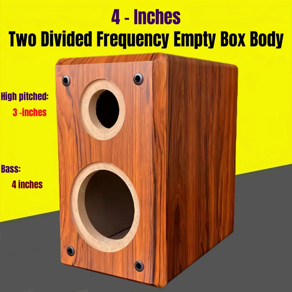 1-Pcs-4-inch-Divided-Frequency-Speaker-Empty-Box-Subwoofer-Box-Body ...