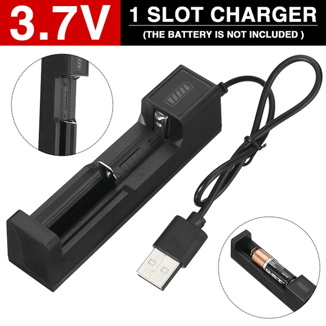 Universal 18650 Slot USB Battery Charger Adapter SriTu, 49% OFF