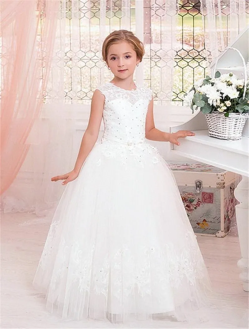 Flower Girl Dresses For Wedding Halloween Easter Birthday Princess ...