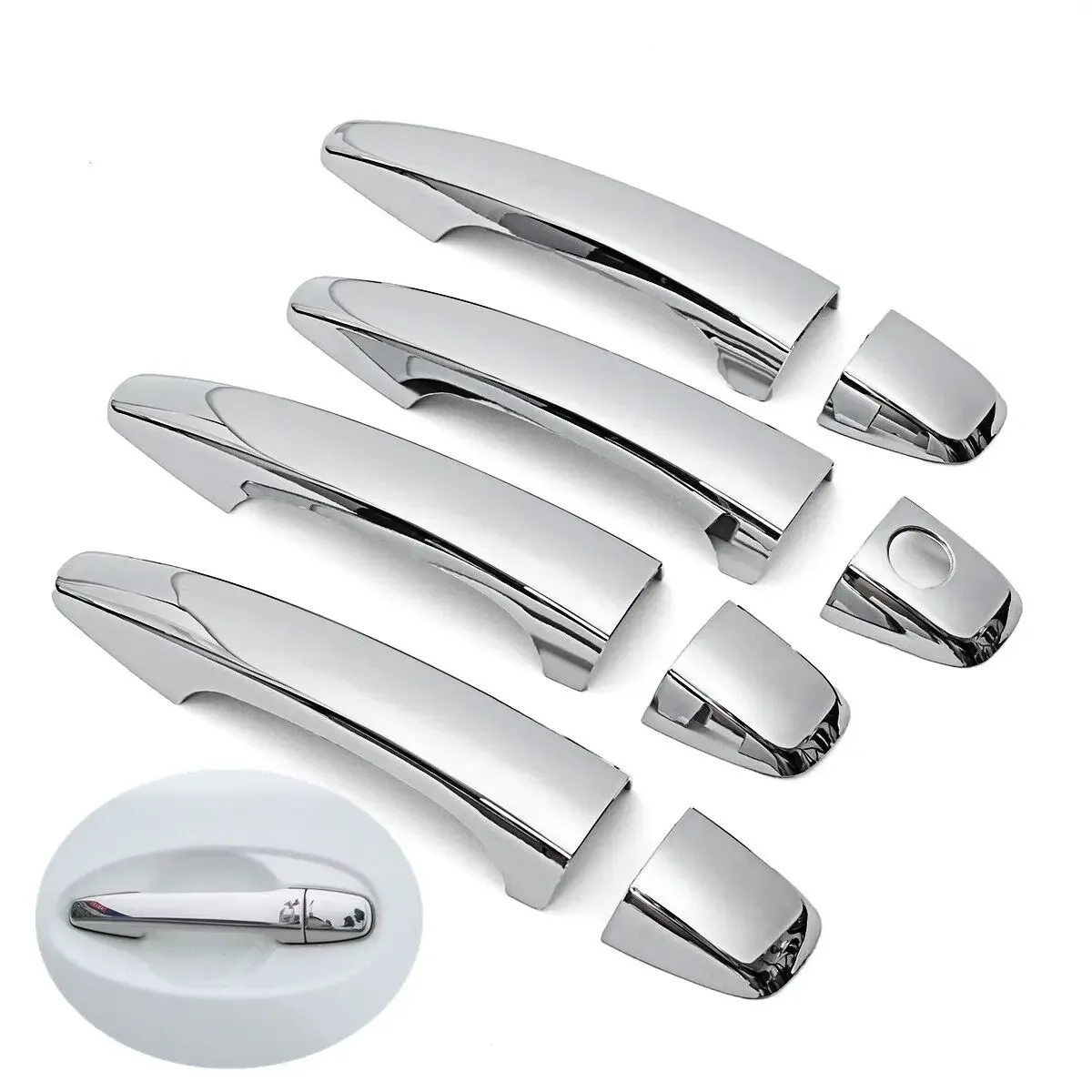 For-TOYOTA-COROLLA-AXIO-2014-2015-2016-2017-2018-Chrome-Car-Door-Handle ...