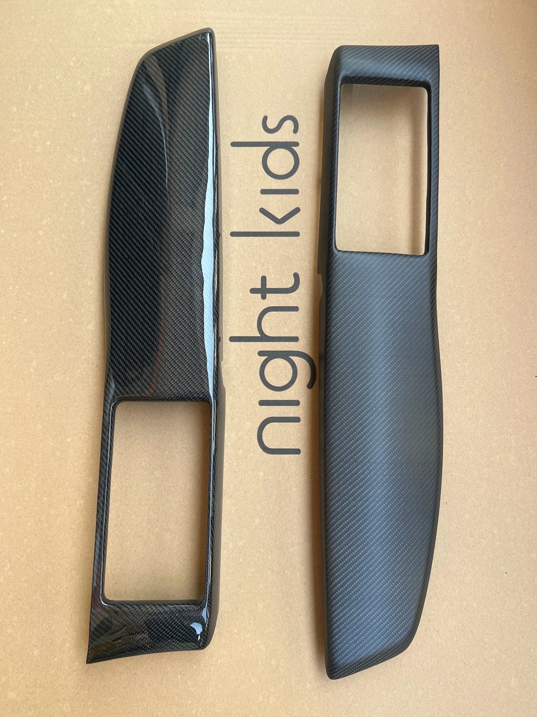 Panel-de-control-central-de-fibra-de-carbono-modificado-para-coche ...