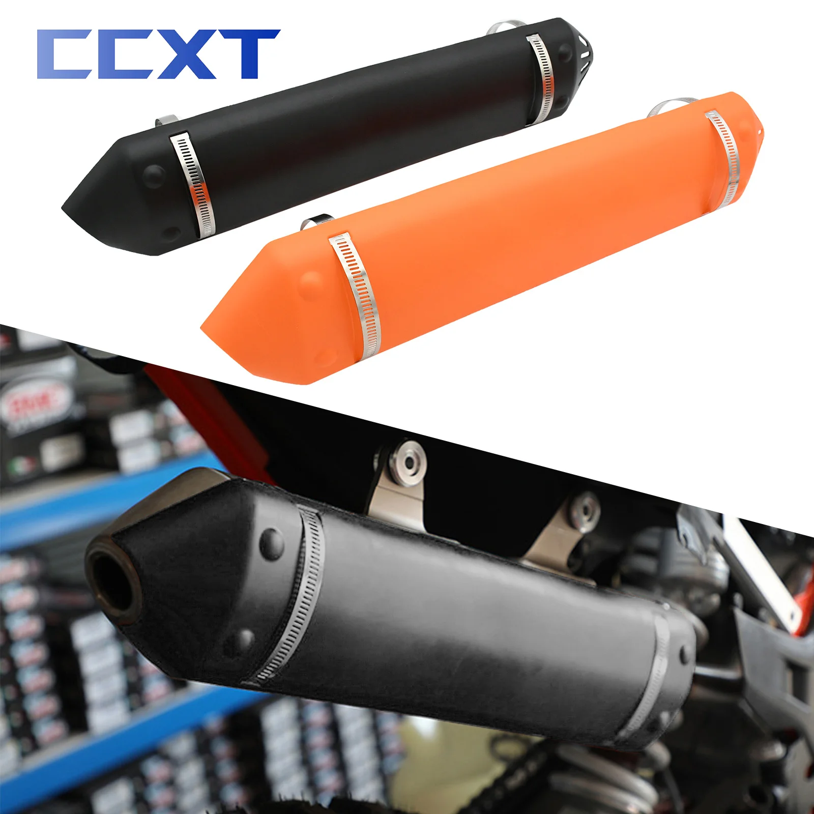 Motocross-Exhaust-Heat-Shield-Muffler-Protector-Cover-For-KTM-XC-XCW ...
