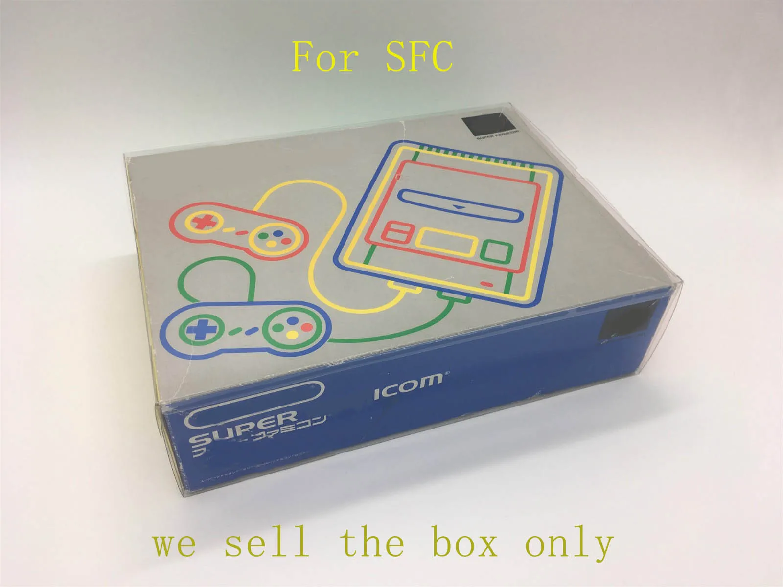 Transparent-Box-Protector-For-Nintendo-SFC-games-console-Collect-Boxes-TEP-Storage-Game-Shell ...