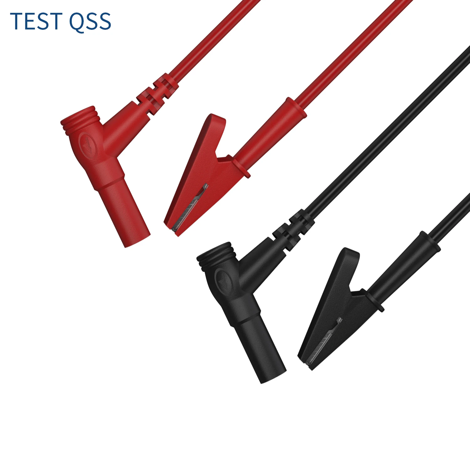 Juego de cables de prueba para multímetro QSS, 1M, 2 uds., Cable rojo y ...