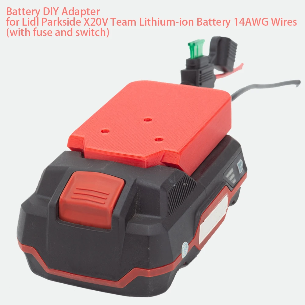 Battery DIY Adapter For Lidl Parkside X20V Team Lithium-ion