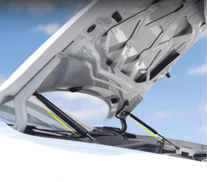 Hood Lift Supports for VW Volkswagen ID.4 2020-2023 Front Bonnet Modify ...