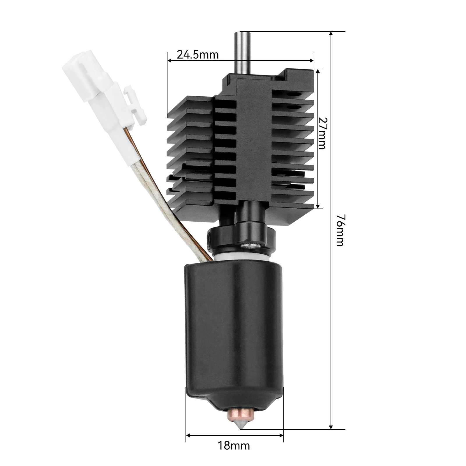 Blurolls Creality K2 Plus Combo Hotend Ceramic Heating Block Kit ...