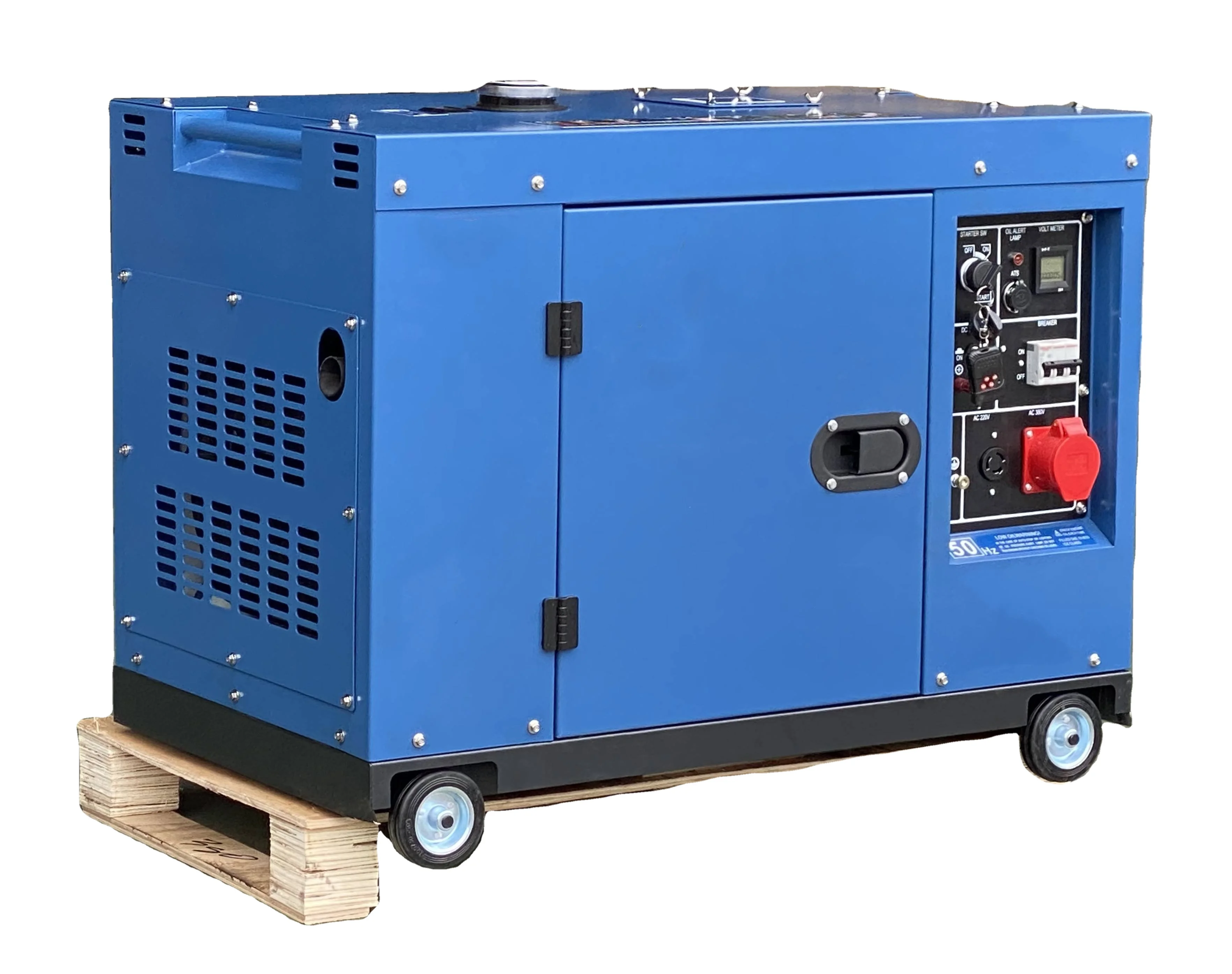 Gerador-Diesel-Port-til-para-Casa-Gerador-de-Energia-Soundproof-5kVA ...