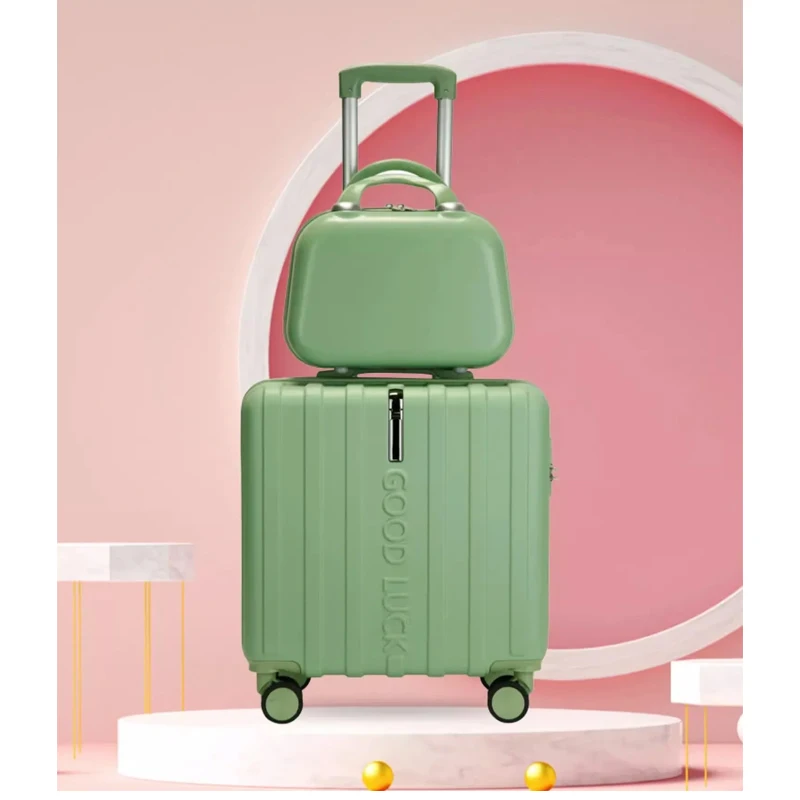 18-20-Inch-New-Suitcase-Lightweight-Mini-Travel-Luggage-Universal-Wheel ...